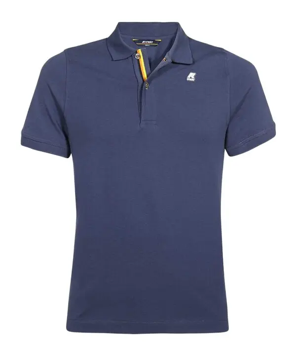 K-WAY Short-sleeved Polo Shirt - Blue