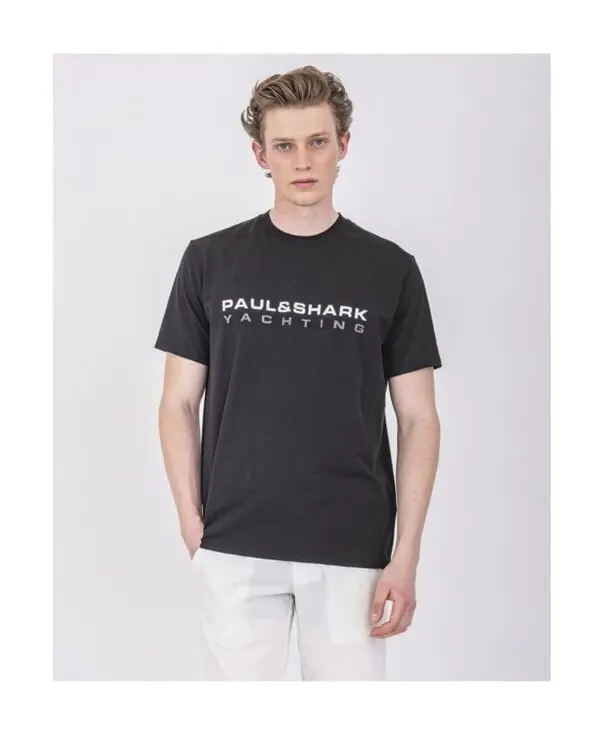 PAUL  SHARK Paul Shark Logo Print T-shirt