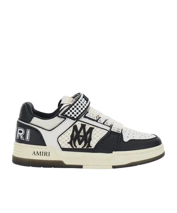 Amiri Ma Skyline Logo Patch Sneakers - Black
