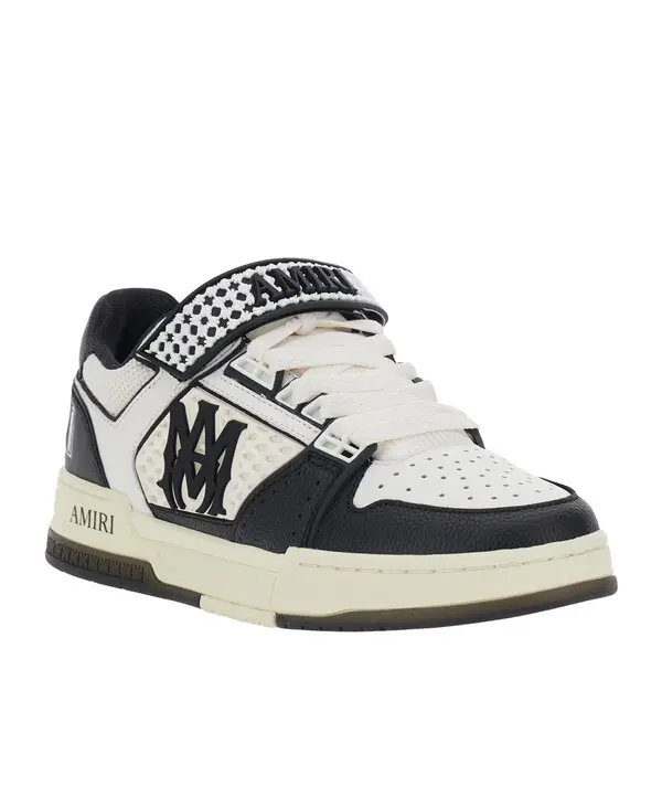 Amiri Ma Skyline Logo Patch Sneakers - Black