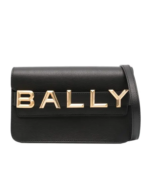 Bally Logo Plaque Crossbody Bag