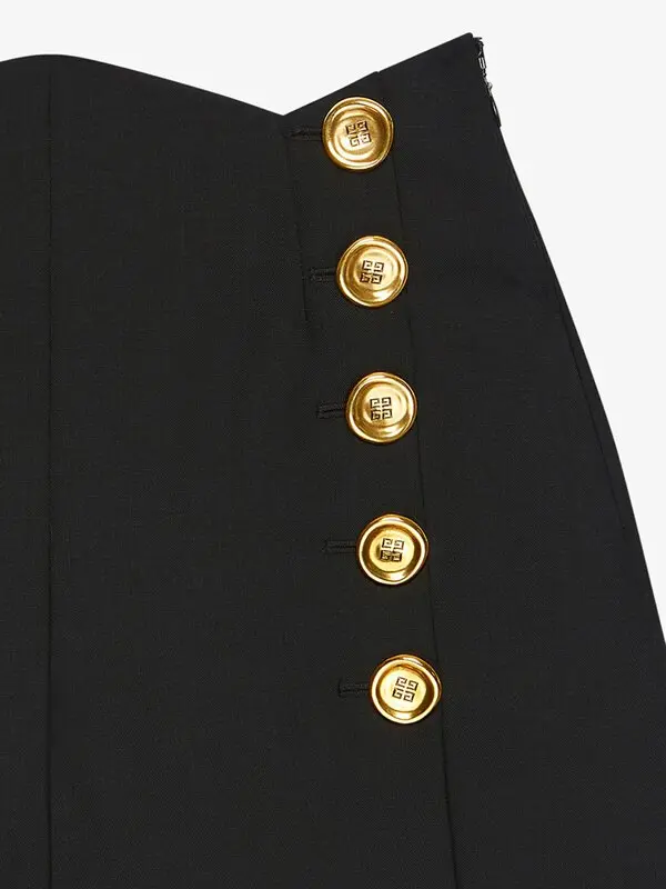 Givenchy Button-detailed Shorts