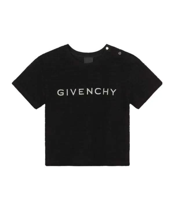 Givenchy 4g Monogram-jacquard T-shirt - Black