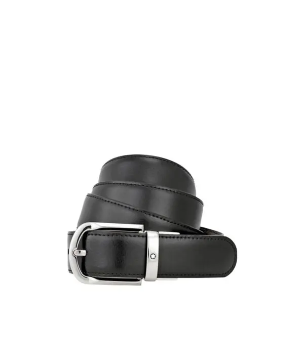 Montblanc Logo Belt - Black