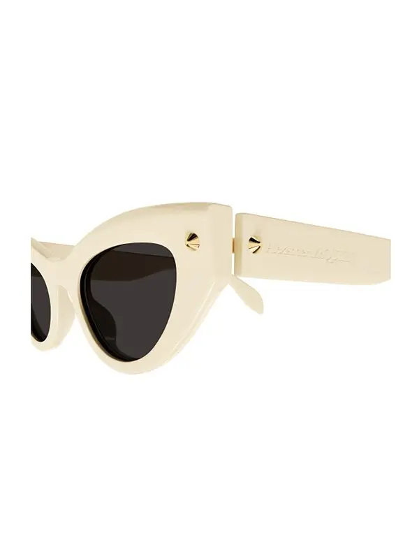 Alexander McQueen Spike-stud Detail Cat-eye Sunglasses