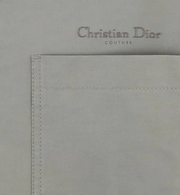 Dior Collared Button-up Jacket - Gray