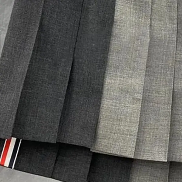 Thom Browne Rwb Striped Pleated Mini Skirt - No