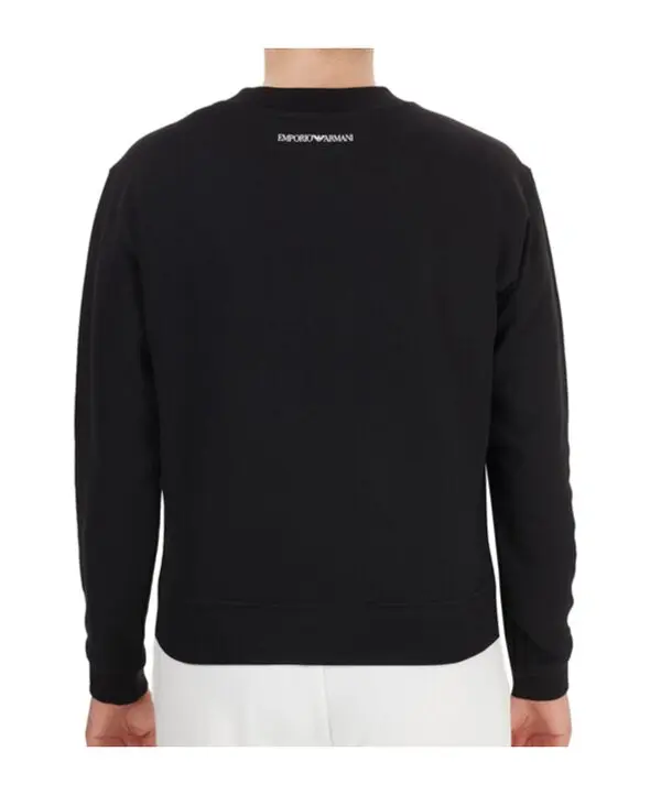 Emporio Armani Checkerboard Logo Sweatshirt