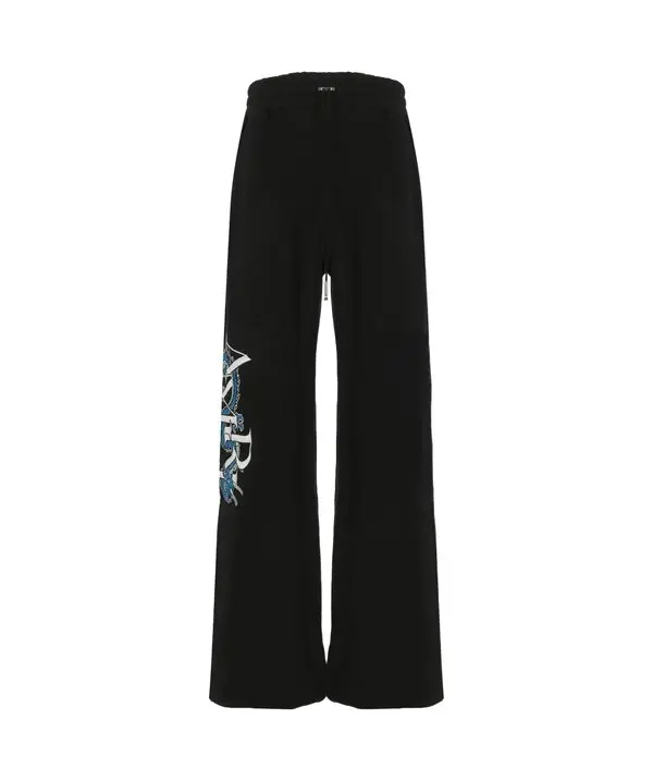 Amiri Drawstring Straight-leg Trousers