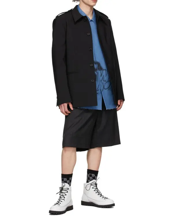 We11Done Lapel Long-sleeved Casual Jacket