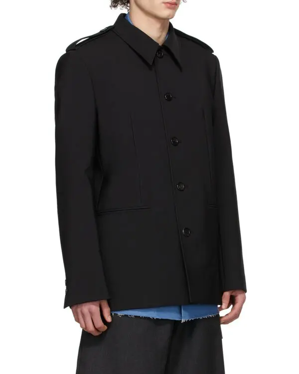 We11Done Lapel Long-sleeved Casual Jacket