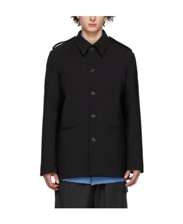 We11Done Lapel Long-sleeved Casual Jacket