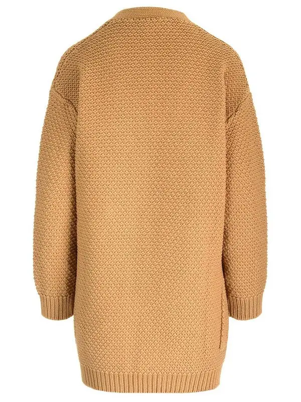 Max Mara Open-front Knitted Cardigan