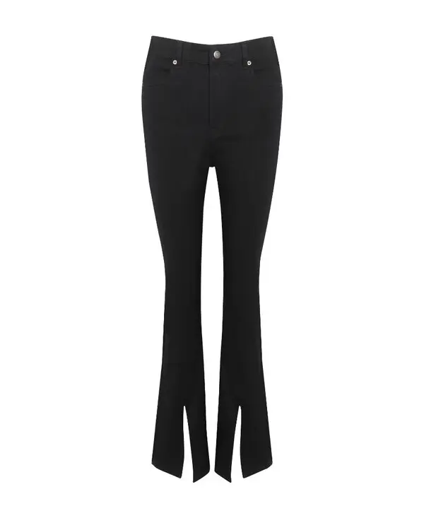 LIUREGALI Split Hem Jeans