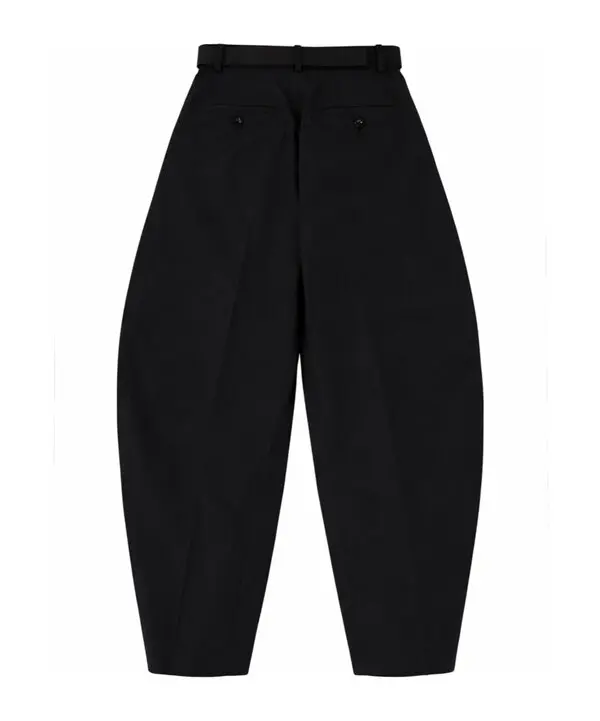 Sacai Belted Wide-leg Trousers
