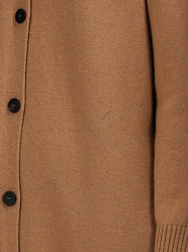 FERRAGAMO Ribbed Knit Cardigan Dress