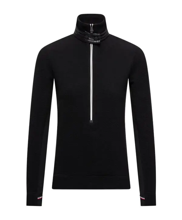 Moncler Half-zip Sweatshirt - Black
