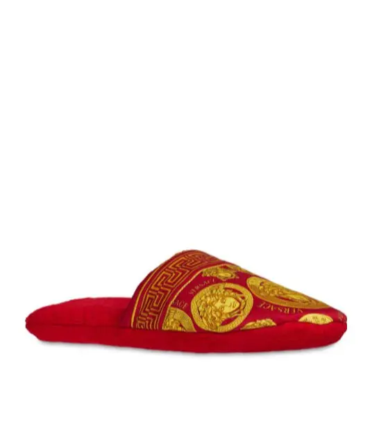 Versace Logo Slippers