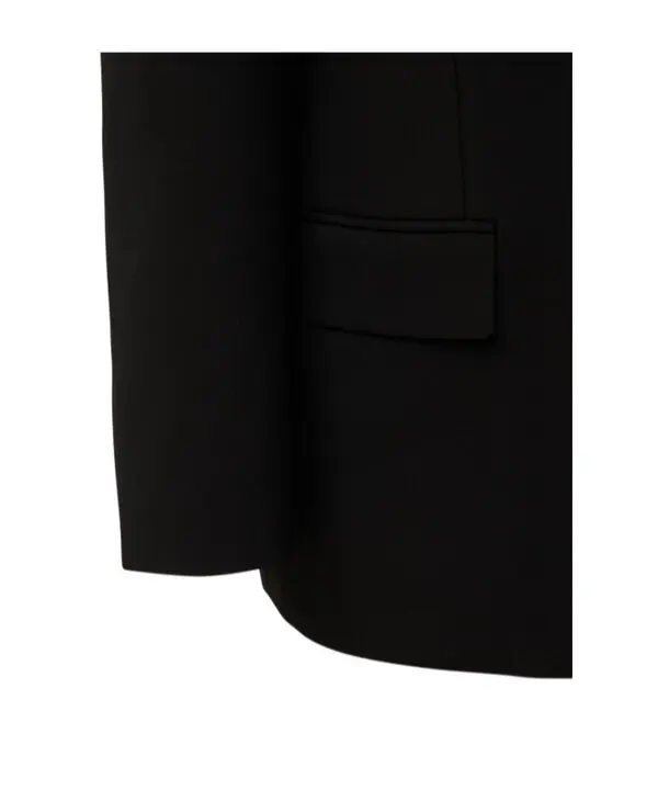THE FRANKIE SHOP Long Sleeve Suit Jacket With Horn Buttons