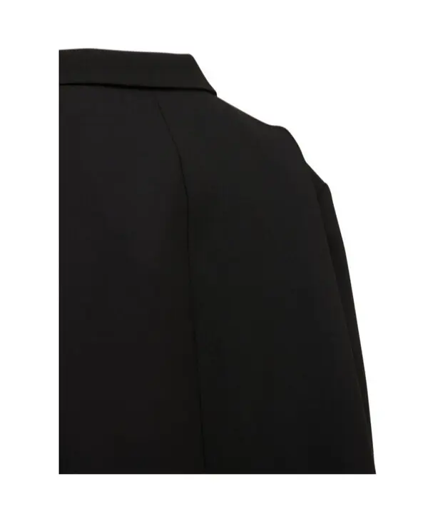 THE FRANKIE SHOP Long Sleeve Suit Jacket With Horn Buttons