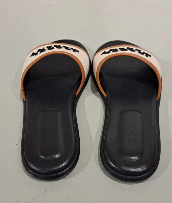 Isabel Marant Étoile Open-toe Slides With Logo Detailing