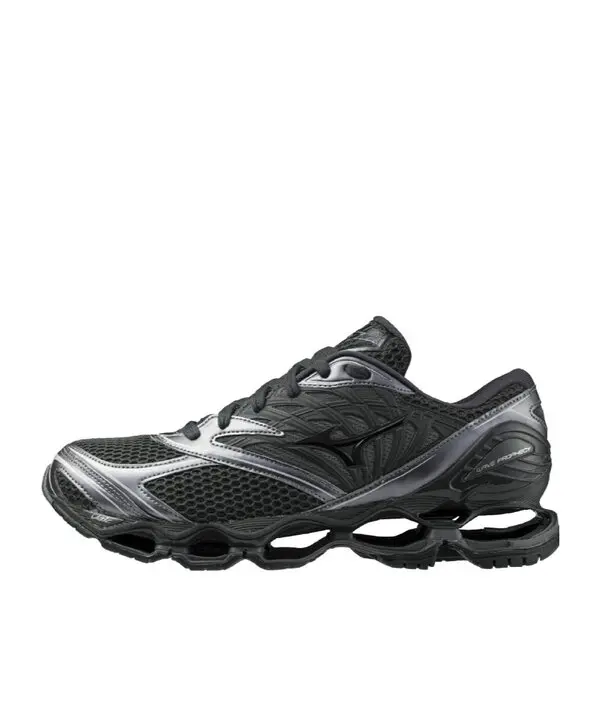 Mizuno Wave Prophecy Low Top Athletic Sneakers - Black