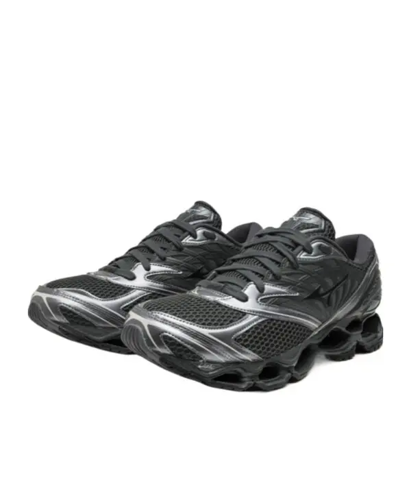 Mizuno Wave Prophecy Low Top Athletic Sneakers - Black