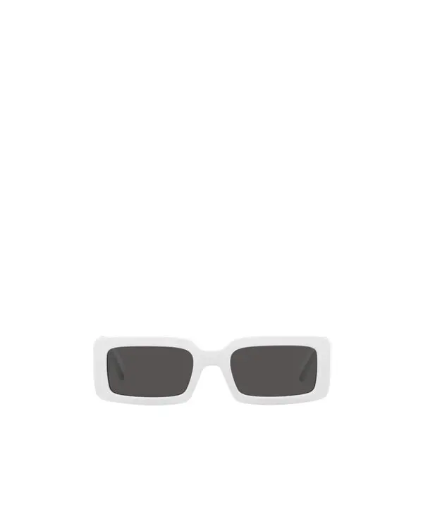Dolce & Gabbana Rectangle Frame Sunglasses - Black