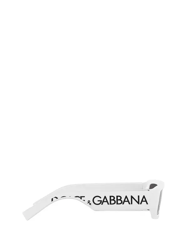 Dolce & Gabbana Rectangle Frame Sunglasses - Black
