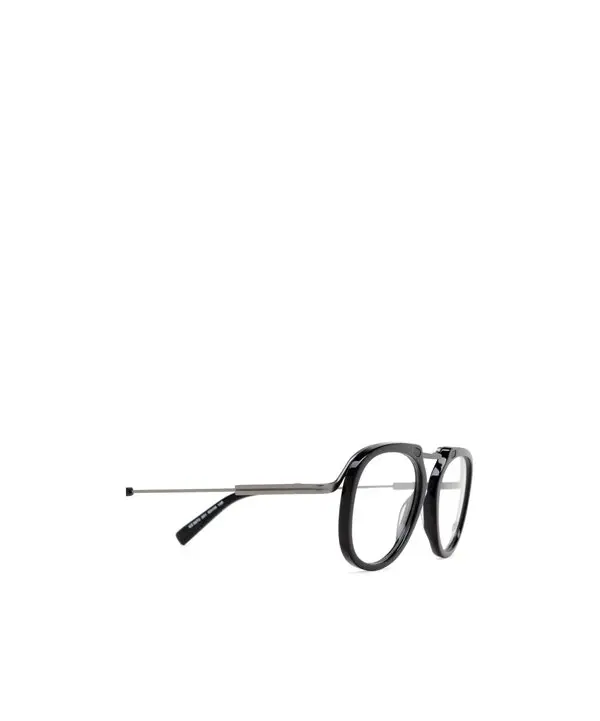 Zegna Pilot Frame Eyeglasses - Black