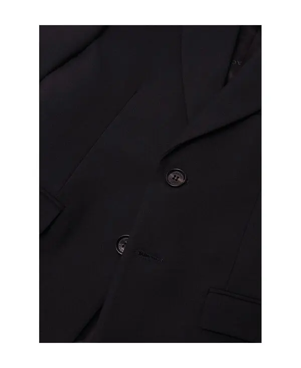 Versace Logo Collar Blazer