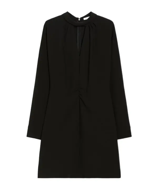PENNYBLACK Long Sleeve Round Neck Dress