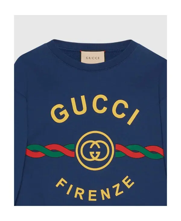 Gucci Firenze 1921 Cotton Sweatshirt