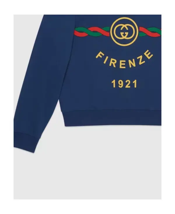 Gucci Firenze 1921 Cotton Sweatshirt