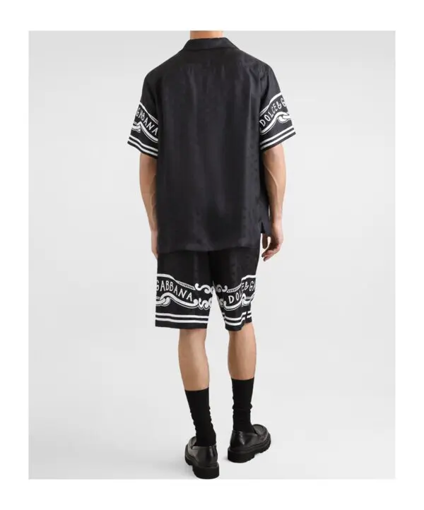 Dolce & Gabbana Bandanna Printed Bermuda Shorts