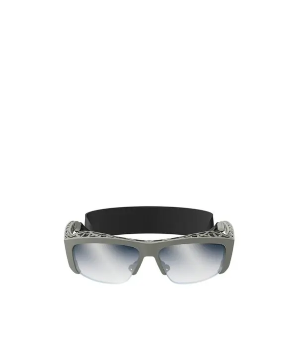 Dior Geometric Frame Sunglasses - Gray