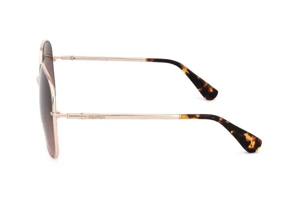 Max Mara Full Frame Sunglasses With Tinted Lenses - Red