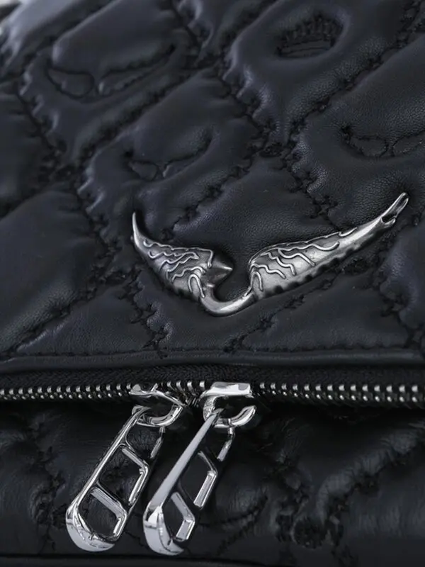 Zadig&Voltaire Rock Ii Quilted Satchel - Black