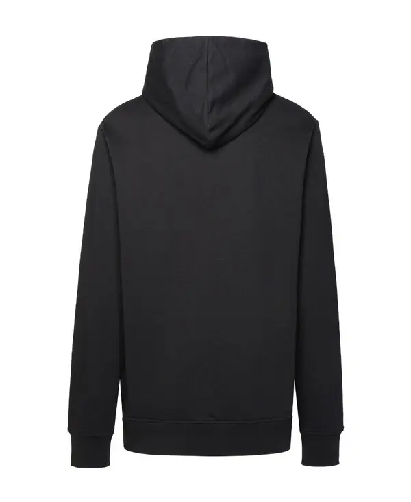Balmain Logo Patch Drawstring Hoodie