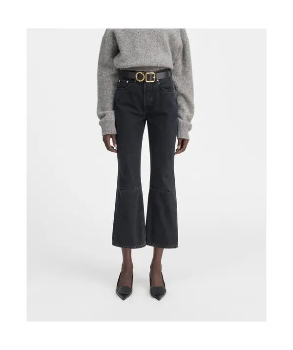 Jacquemus Le De-nîmes High-waisted Flared Jeans