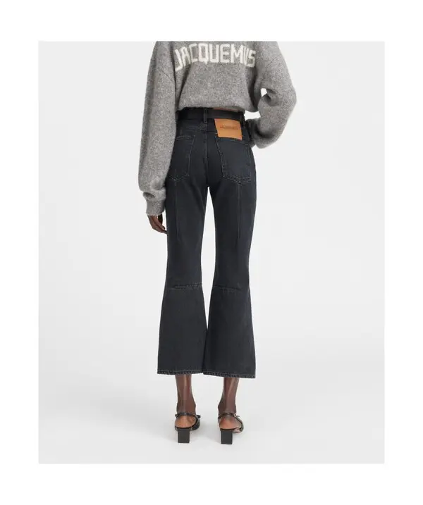 Jacquemus Le De-nîmes High-waisted Flared Jeans