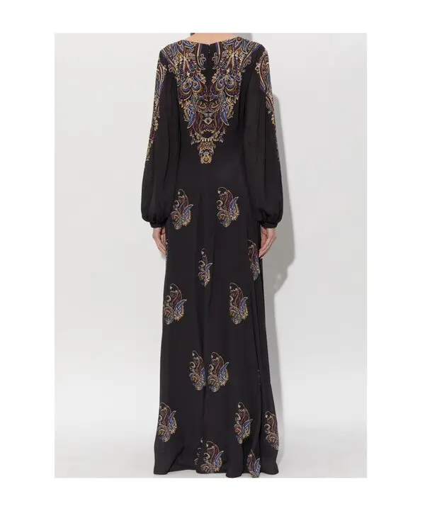 Etro Paisley Printed Maxi Dress