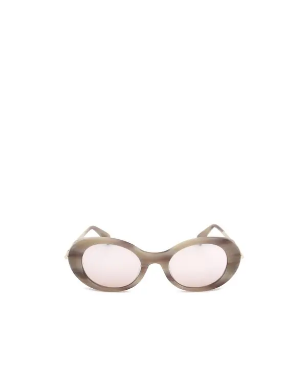 Max Mara Oval Sunglasses - White