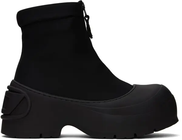 DIESEL® Donald Chunky Sole Boots - Black