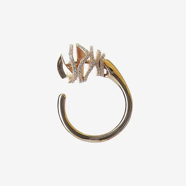 Bottega Veneta Drop Ring - Yellow