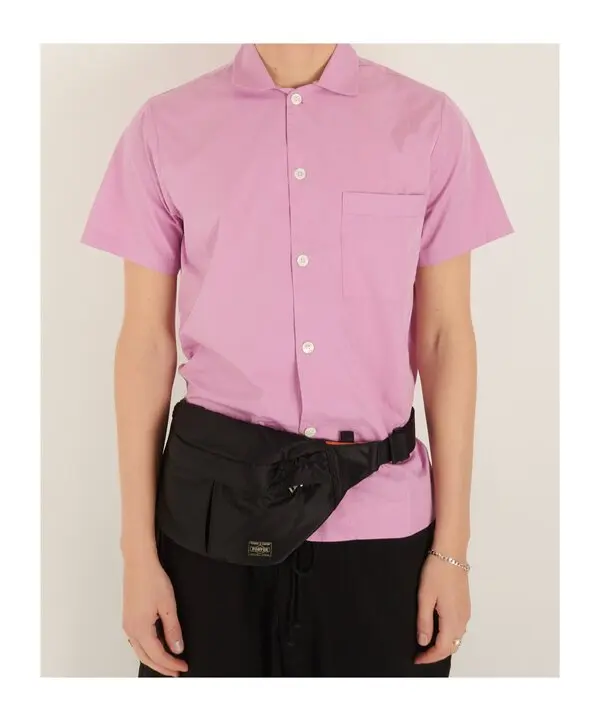 TEKLA Pyjamas S/s Shirt Purple - Pink