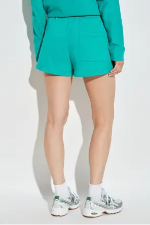 SPORTY  RICH Sporty & Rich Elasticated Waist Shorts With Pockets