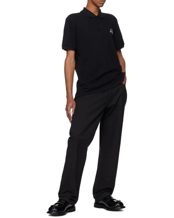 Moschino Laurel Embroidered Polo Shirt