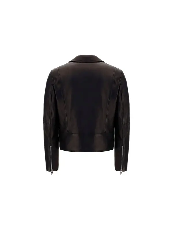 Loewe Leather Biker Jacket
