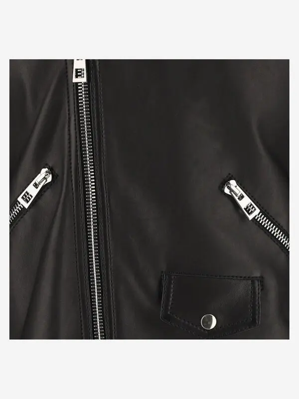 Loewe Leather Biker Jacket